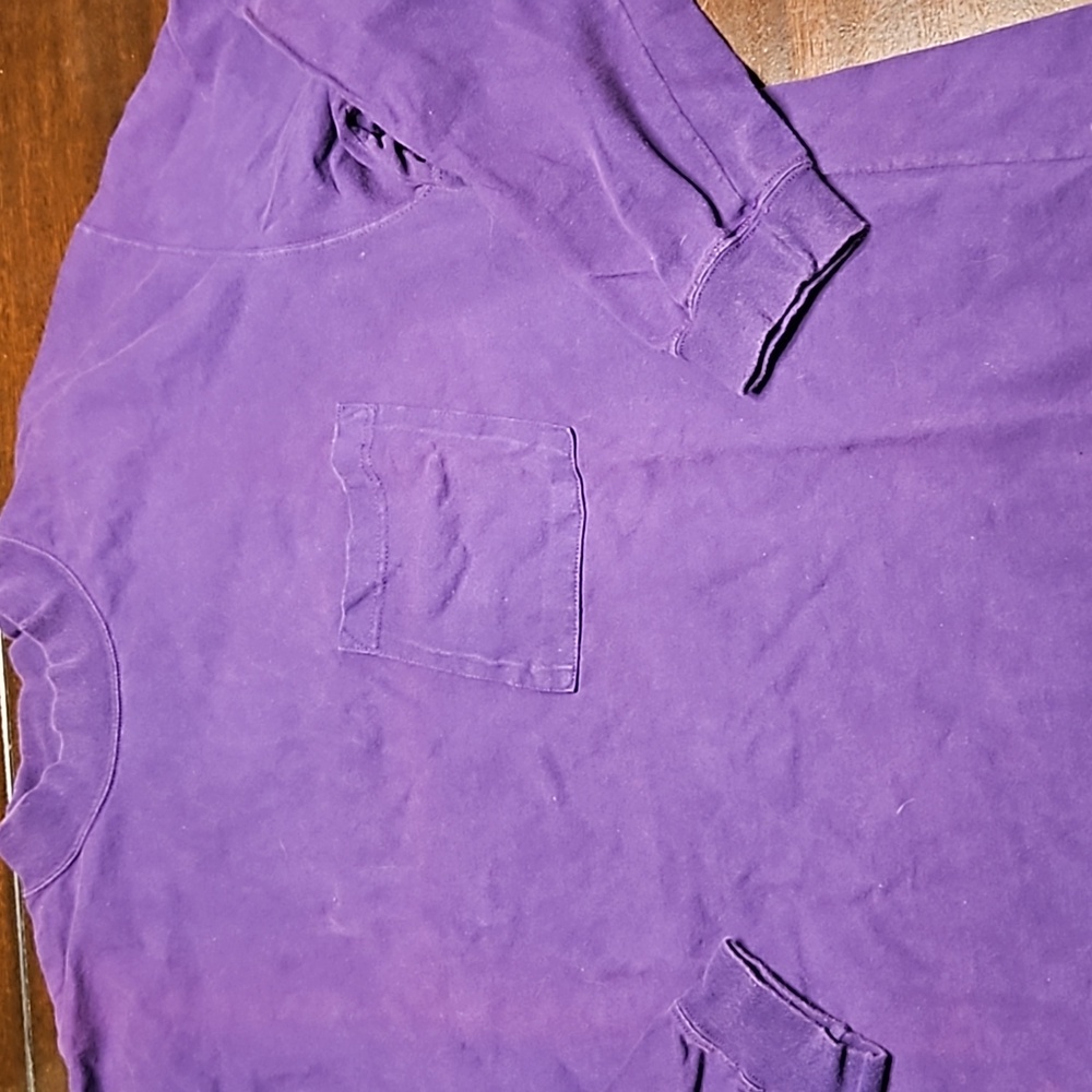 Vintage Sears And Roebuck 90s Purple Mockneck Longsle… - Gem